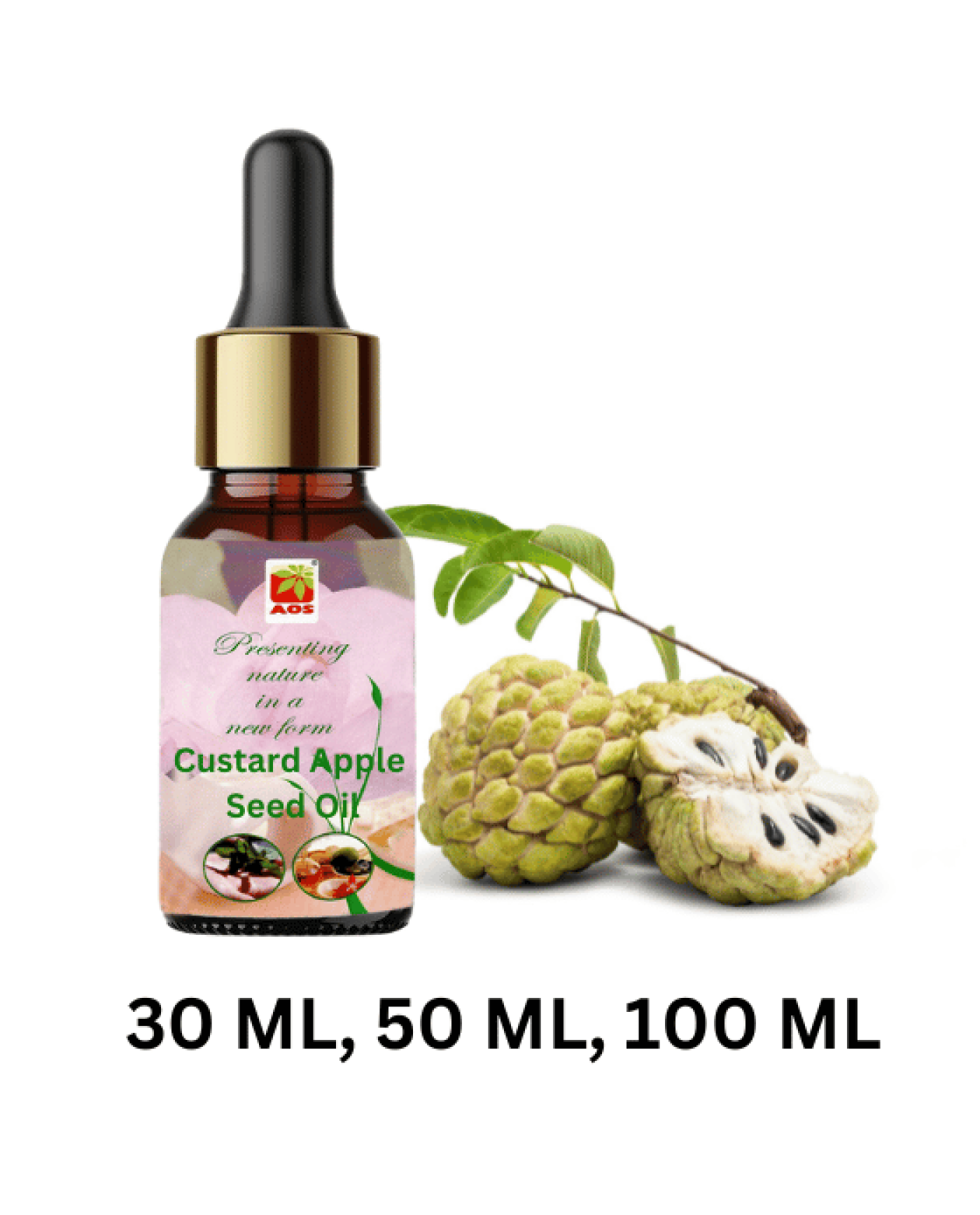 Buy Custard Apple Seed Oil Online India | AOS Products